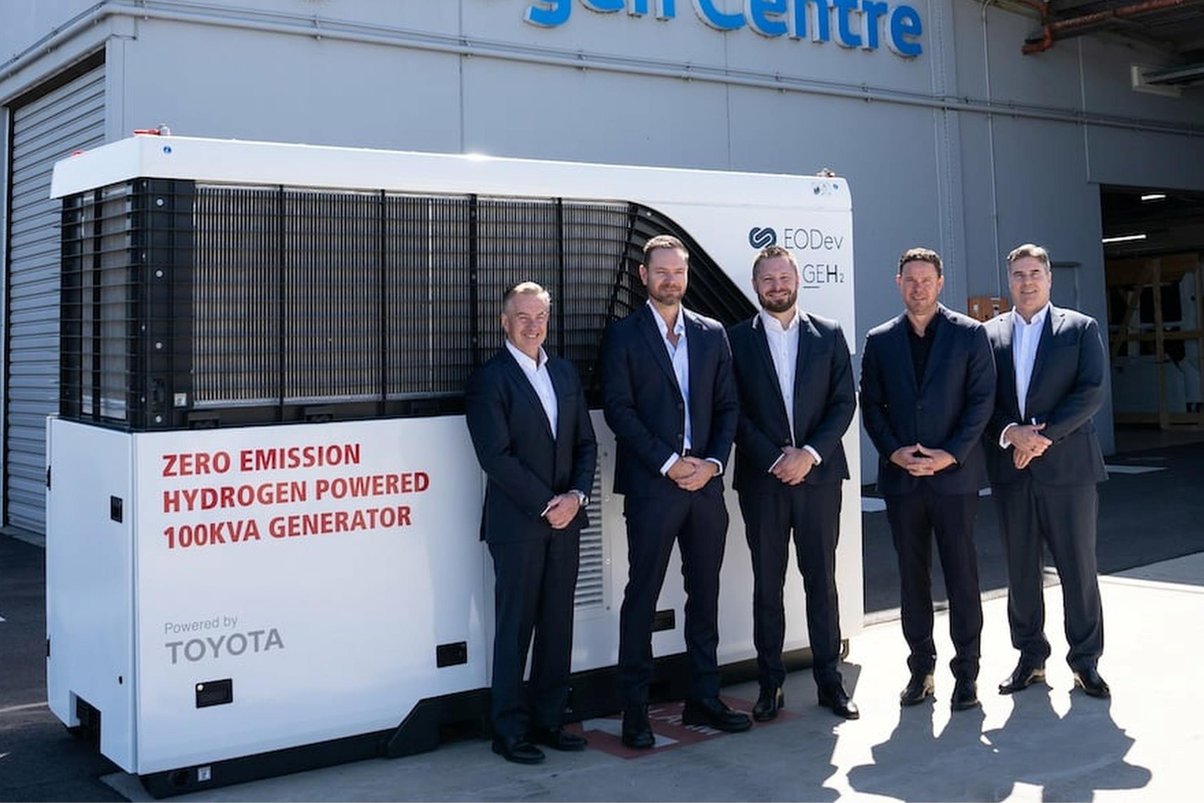 Toyota partners EODev for hydrogen fuel cell power generators GEH2 ...